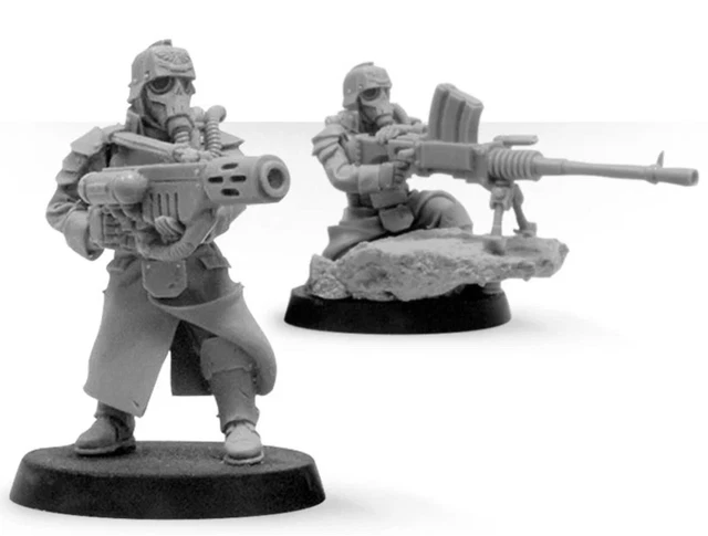WARHAMMER 40K FORGEWORLD DKK Death Korps of Krieg Grenadier with ...