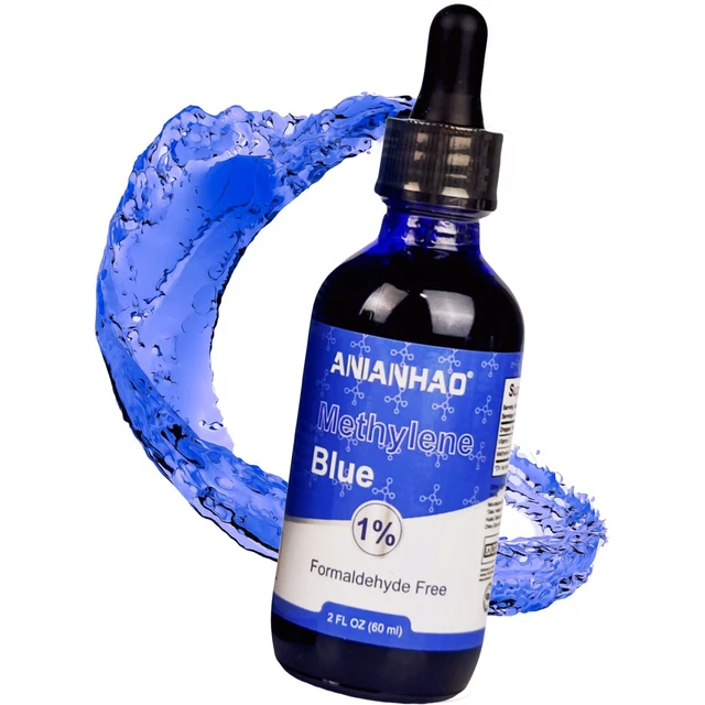 METHYLENE BLUE | USP Grade 1% Solution | 60ML | Ultra High Purity £11. ...