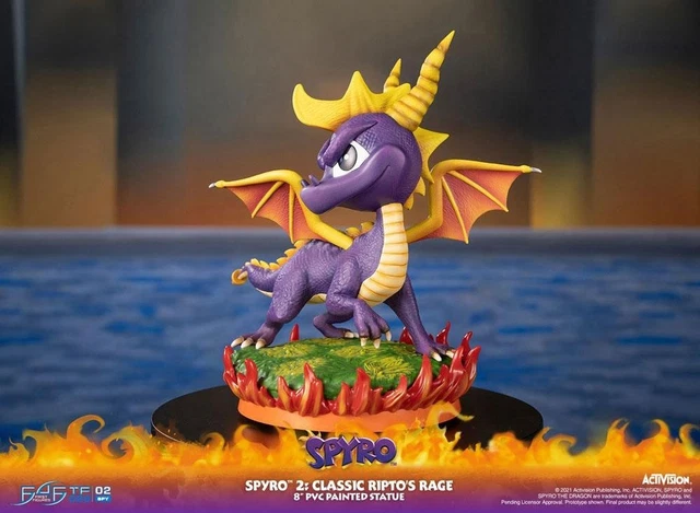 FIRST 4 FIGURES Spyro 2 Ripto's Rage Spyro EUR 97,70 - PicClick IT
