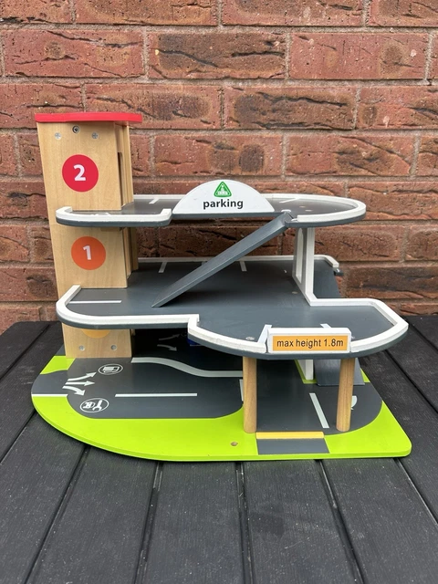 EARLY LEARNING CENTRE Wooden Multi storey Car Park £18.29 - PicClick UK