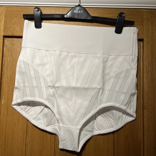 NEW LADIES MISS Mary Of Sweden Support Briefe Girdle , White,Zip At ...