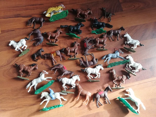 GROSSES KONVOLUT 29 x Pferd Pferde 70er 80er Jahre MIX -- Guter Zustand EUR 30,00 - PicClick DE