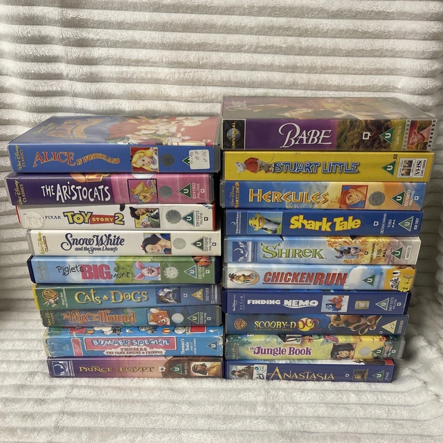 VHS KIDS VIDEO Job Lot Bundle x 19 Disney Dreamworks Babe Toy Story EUR ...