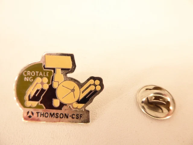 PIN'S PINS PIN Badge- THOMSON - CSF -CROTALE NG - ARMEMENT / WEAPONS ...