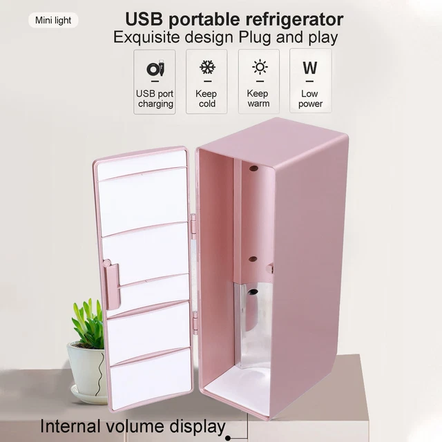 MINI REFRIGERATOR USB Portable Heat Preservation And Cold Storage Dual ...