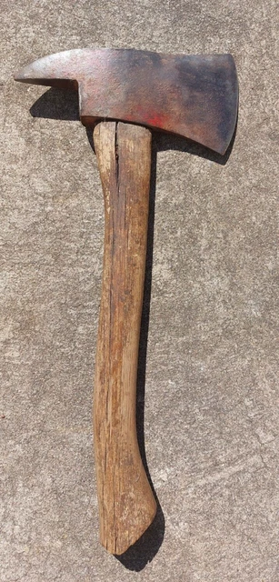 RARE VINTAGE MANN Indian Chief Fire Axe Belt Hatchet Ax HARD TO FIND ...