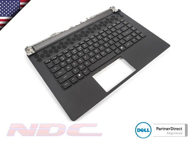 DELL ALIENWARE M15 R7 Palmrest & US/INT ENGLISH RGB Backlit Keyboard ...
