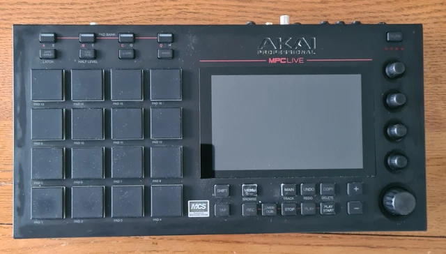 AKAI MPC LIVE 1 With 960GB SSD Drive and Case. Has wear but works as it ...