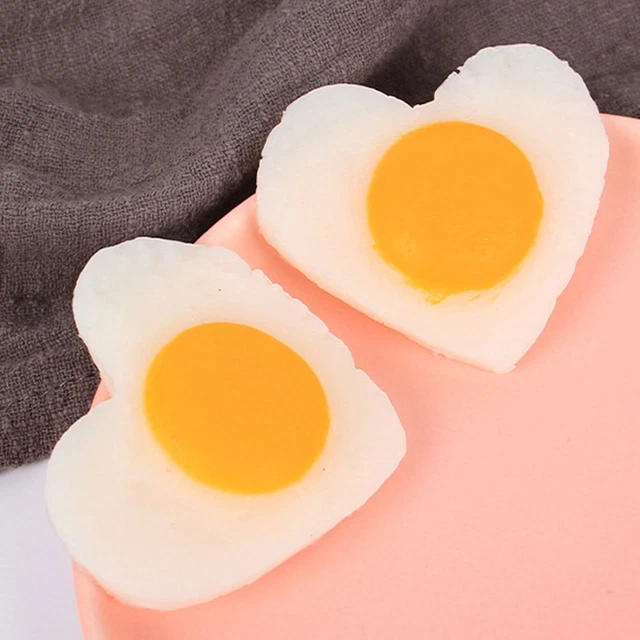 IMITATION EGGS FAKE Artificial Decorative Fried Model Food Display $18. ...