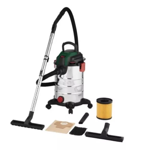 PARKSIDE 25L WET & Dry Vacuum Cleaner PWD 25 C4 - 1400w - With 2.5m ...