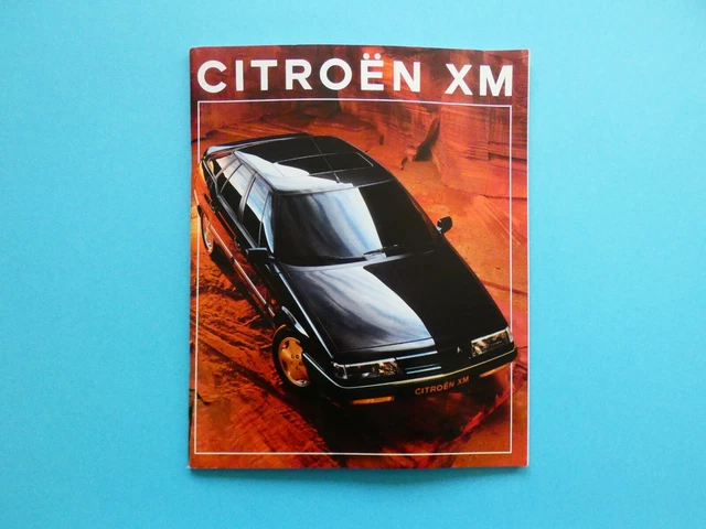 PROSPEKT / KATALOG / Brochure - Citroen XM (Y3) mit Pallas V6.24 - 06/ ...