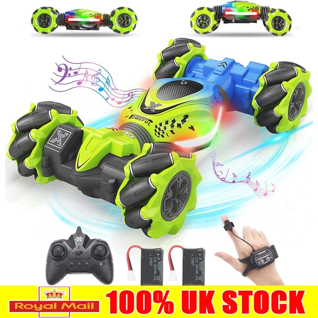 4WD 360° FLIP Remote Control Cool Car Stunt Drift Off-road Car Toy Gift ...