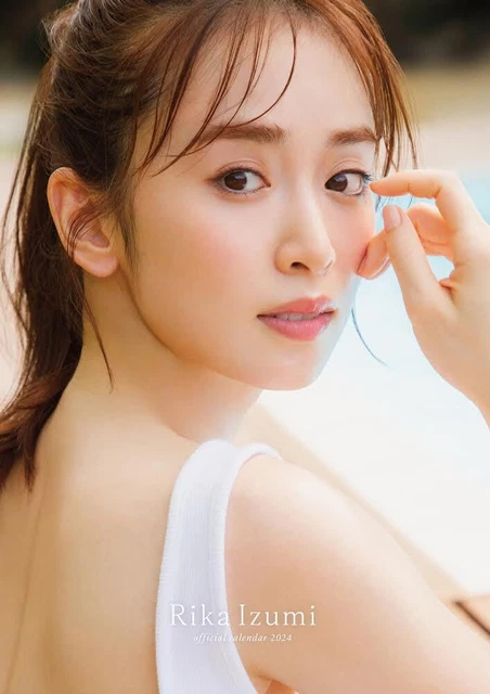 Pre Order Japanese Gravure Idol Rika Izumi 2024 Desktop Calendar A5 13p