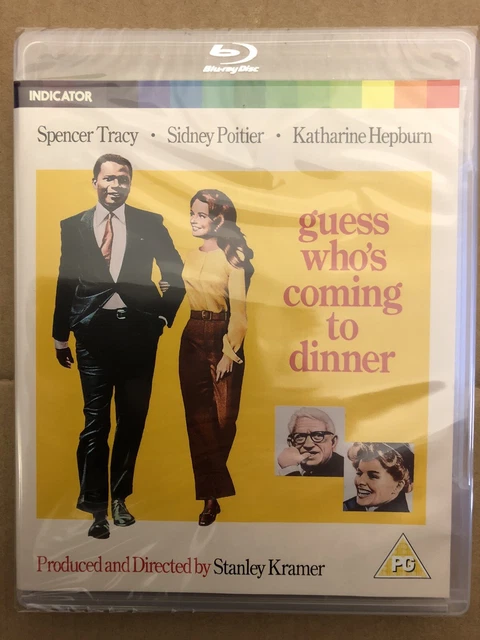 GUESS WHO'S COMING To Dinner (Blu-Ray, 1967) Indicator, Poitier, NEW ...