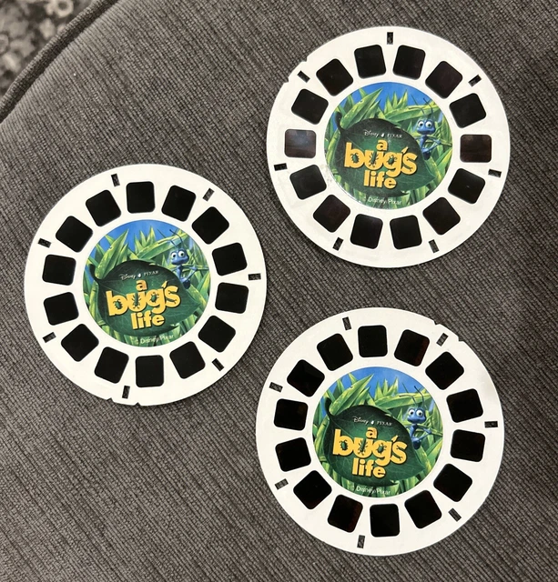 DISNEY PIXAR A Bug's Life 3D View Master 3 Reels Viewmaster $21.99 ...