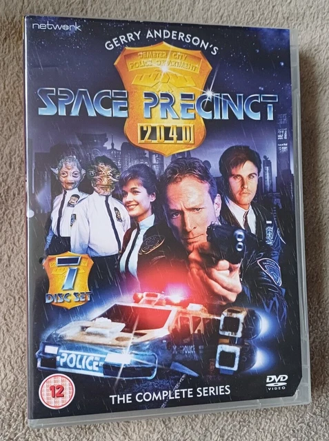 SPACE PRECINCT THE complete series. Gerry Anderson. region 2 uk DVD Box ...