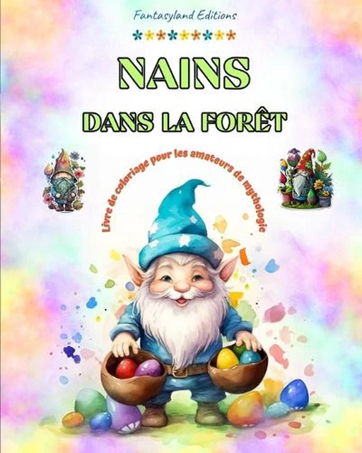 NAINS DANS LA fort Livre de coloriage pour les amateurs de mythologie ... NAINS DANS LA fort Livre de coloriage pour les amateurs de mythologie ...