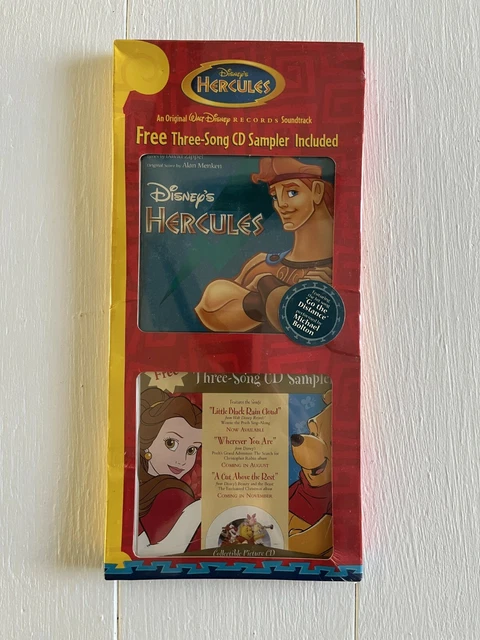 WALT DISNEY THREE Song Collectible Picture Sampler CD Various Artists ...