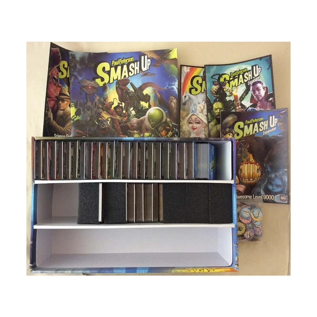 AEG BOARD JEUX Smash Up Collection #5 - Base Jeu + 4 Expansions + Grand ...