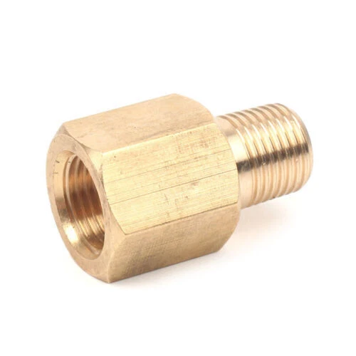 FEMALE M10X1.5 - MALE M10x1 Reducer Oil Pressure Gauge Adapter Brass ...