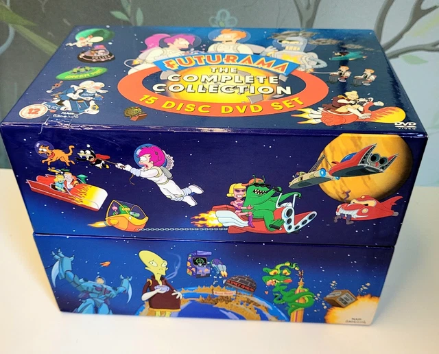 FUTURAMA THE COMPLETE Collection 15 Disc DVD Box Set Seasons 1-4 £14.00 ...