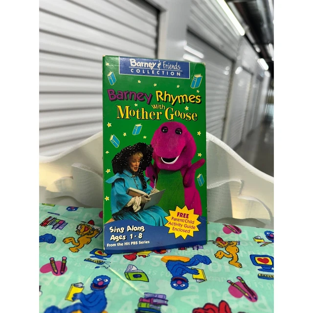 BARNEY RHYMES WITH Mother Goose Sing Along £9.09 - PicClick UK