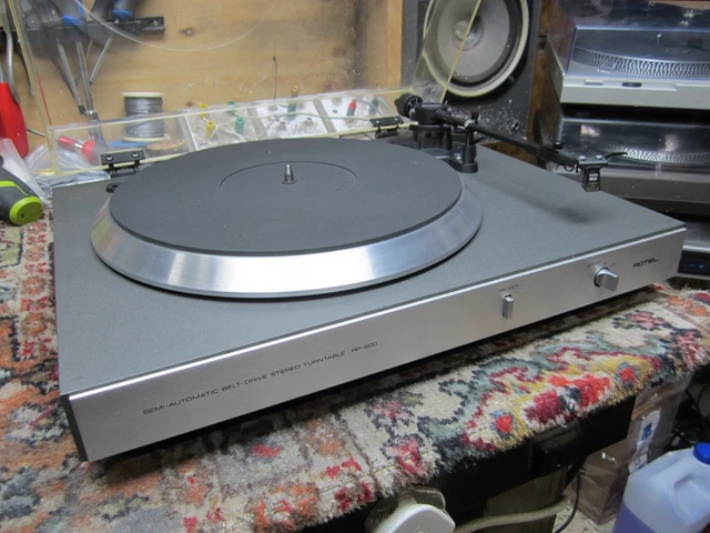 ROTEL RP-500 Auto Return Vintage Classic Turntable £120.00 - PicClick UK