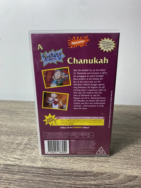 A RUGRATS CHANUKAH nickelodeon VHS PAL 1998 $26.00 - PicClick AU