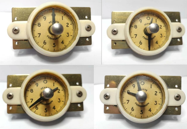 COUNTER WEARITE FERROGRAPH Model 66 Reel To Reel Tape Recorder Player ...