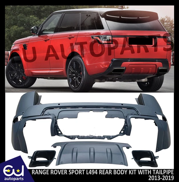 FOR RANGE ROVER Sport L494 Rear Bumper Body Kit Facelift Style ...