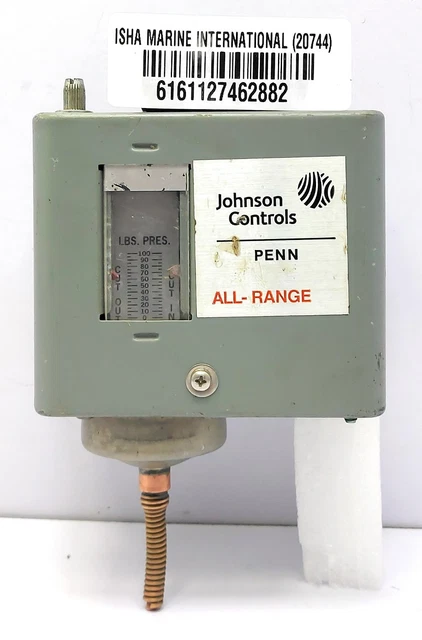 JOHNSON CONTROLS P70AB-49 Penn Pressure Switch $163.99 - PicClick AU