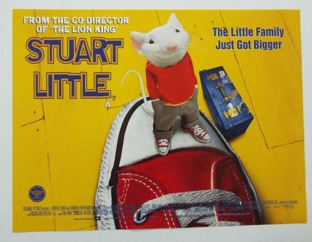STUART LITTLE 1999 Original UK Mini Quad Cinema Poster - New Mint ...