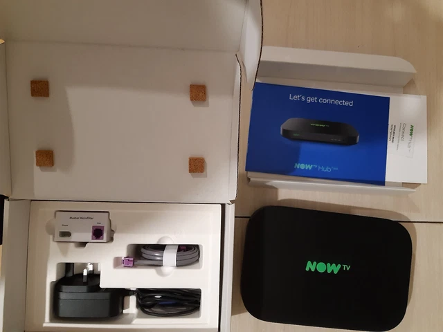 NOW TV HUB Two/2 Wireless/WiFi Router - Model NR801 (Re-badged Sky Q ...