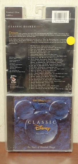 CLASSIC DISNEY, VOL. 2 VOLUME II CD, Apr-1995 Walt Disney Records) RARE ...