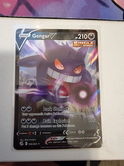 POKEMON TCG SWSH Fusion Strike | Complete your set | Gengar V 156 $3.00 ...