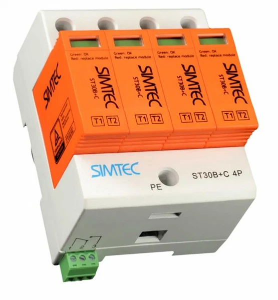 MODULAR SURGE CONDUCTOR lightning protection conductor class B+C type 1+2 SIMTEC £65.19 ...