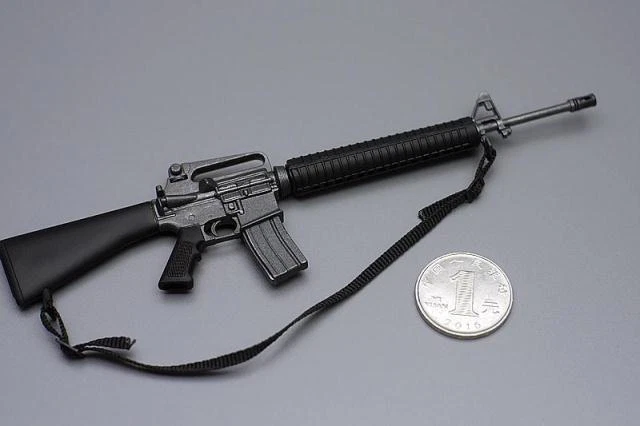 B3 1:6 SCALE Vietnam War M16A2 Automatic Rifle Model for 12" Figure ...