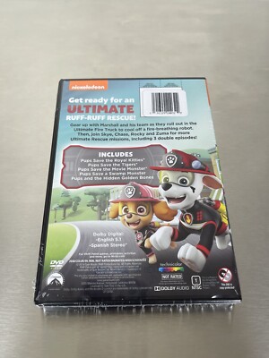PAW PATROL: ULTIMATE Rescue DVD Nickelodeon Movie £12.92 - PicClick UK