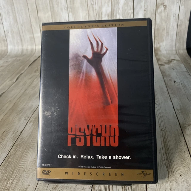 PSYCHO (DVD, 1998 Collectors Edition Widescreen) New Factory Sealed $5. ...