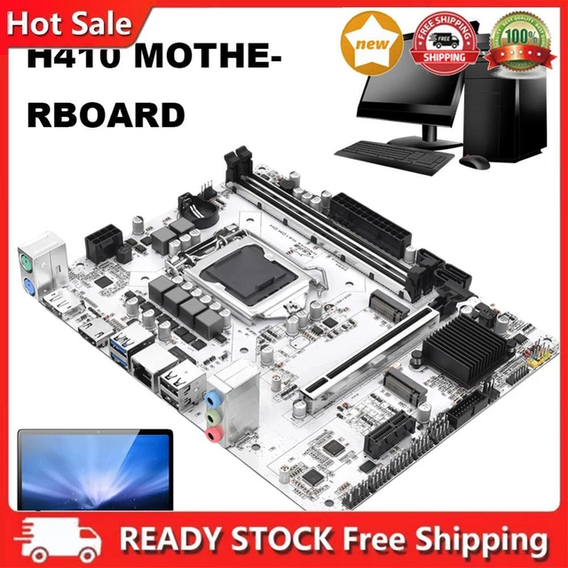 LGA1200 COMPUTER MOTHERBOARD DDR4*2 Memory H410 PCl-E16X M-ATX for Core I3/i5/i7 £54.47 ...