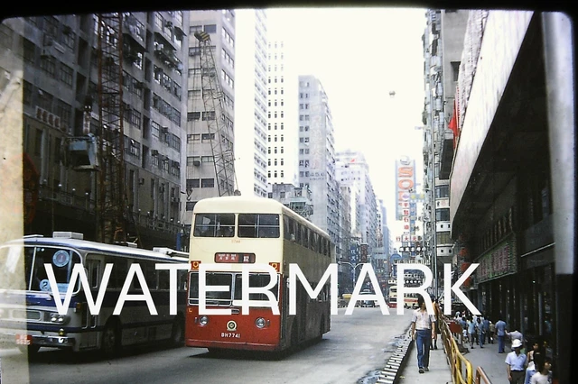 ORIGINAL 35MM PHOTO Slide - Kowloon Motor Bus Daimler Fleetline BH7741 ...