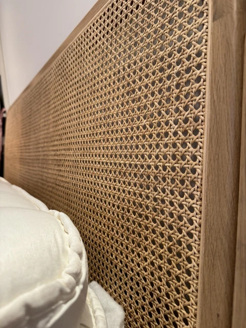 JOHN LEWIS RATTAN Bed Frame, King Size, Oak (mattress NOT incl But Can Buy Also) £515.00 ...