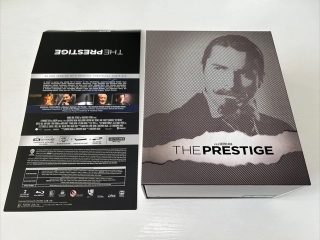 THE PRESTIGE EMPTY Blu-ray Boxset Manta Lab Exclusive EUR 43,90 ...