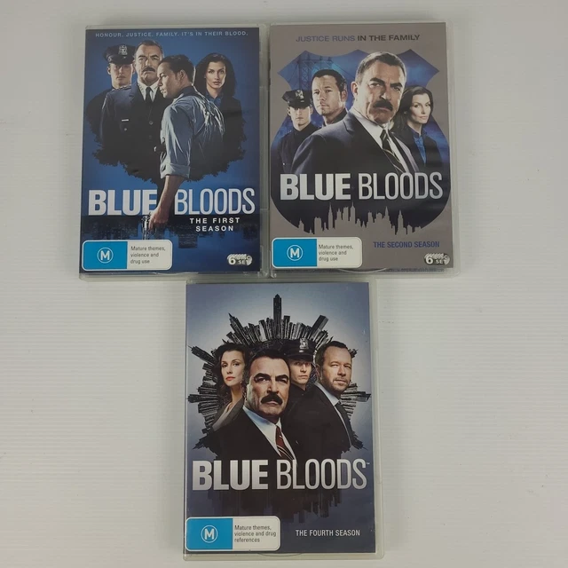 BLUE BLOODS - Complete Series Season 1 2 4 DVD - PAL Region 4 Free Postage £13.42 - PicClick UK