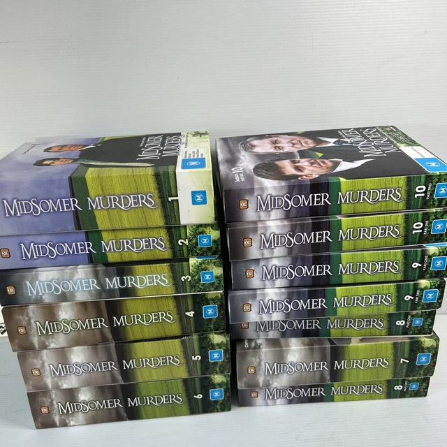 MIDSOMER MURDERS DVD Bundle Complete Season 1 To 10 1-10 Series John Nettles R0 $60.00 - PicClick AU