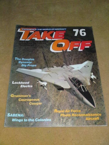 TAKE OFF AIRCRAFT Magazine #76 - Raf Photo Reconnaissance Aircraft £4. ...