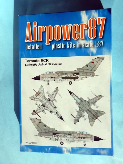 ARSENAL-M. AIRPOWER87. 1/87 scale Luftwaffe Tornado ECR JaBog 32 ...