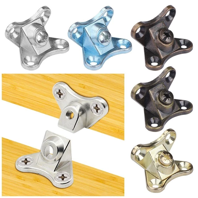 REMOVABLE SUPPORT CONNECTOR Corner Code L Shape Bracket Right Angle ...