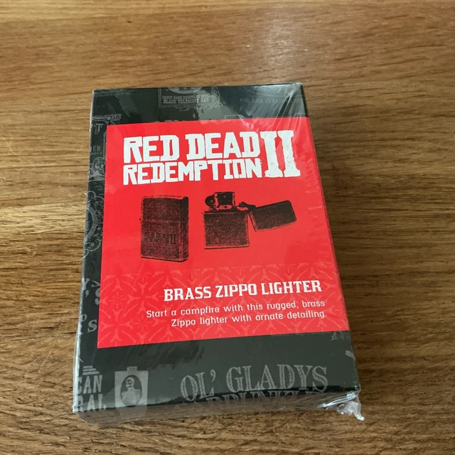 OFFICIAL ROCKSTAR GAMES Red Dead Redemption 2 Zippo Lighter. Brand New ...