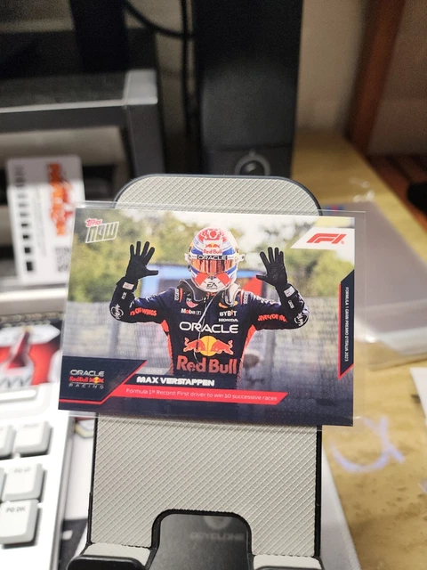 MAX VERSTAPPEN 2023 Formula 1 (Record 10 Wins In A Row) F1 TOPPS NOW ...